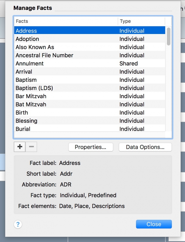 How to Customize Facts in Family Tree Maker - Collecting Cousins
